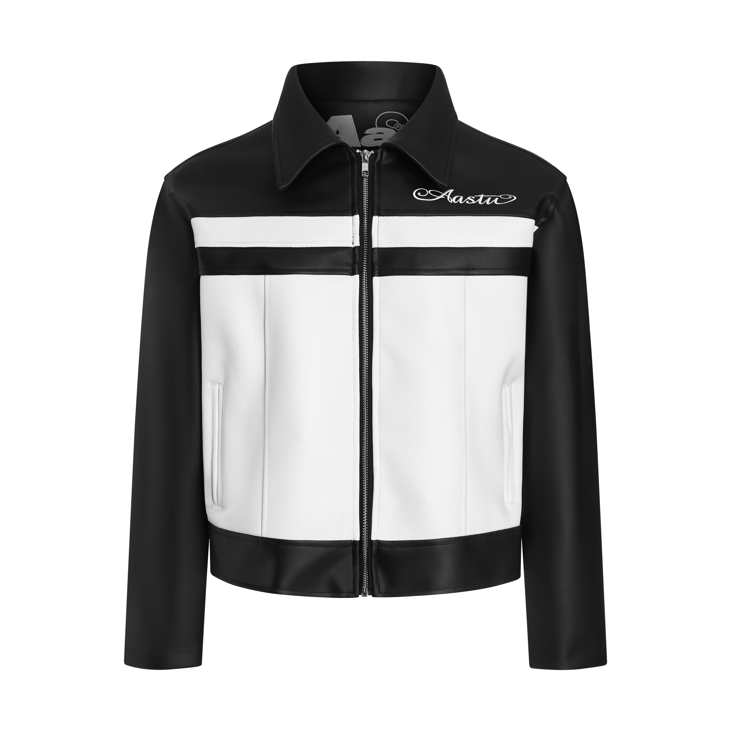 AA BOLDSTROKE LEATHER JACKET - BLACK – AA STU.