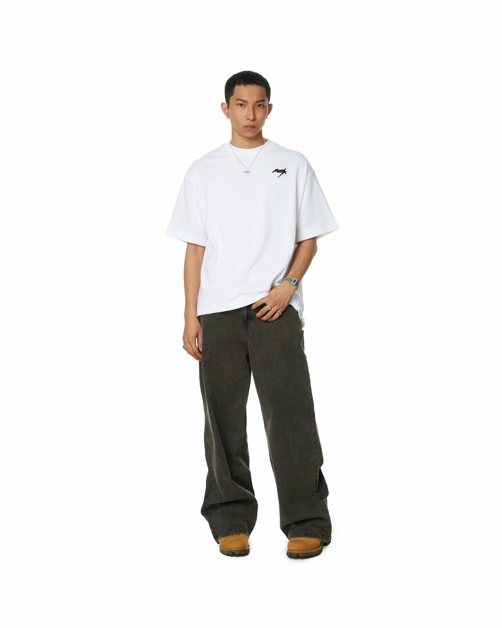 AA RACING LOGO TEE V2 // WHITE – AA STU.