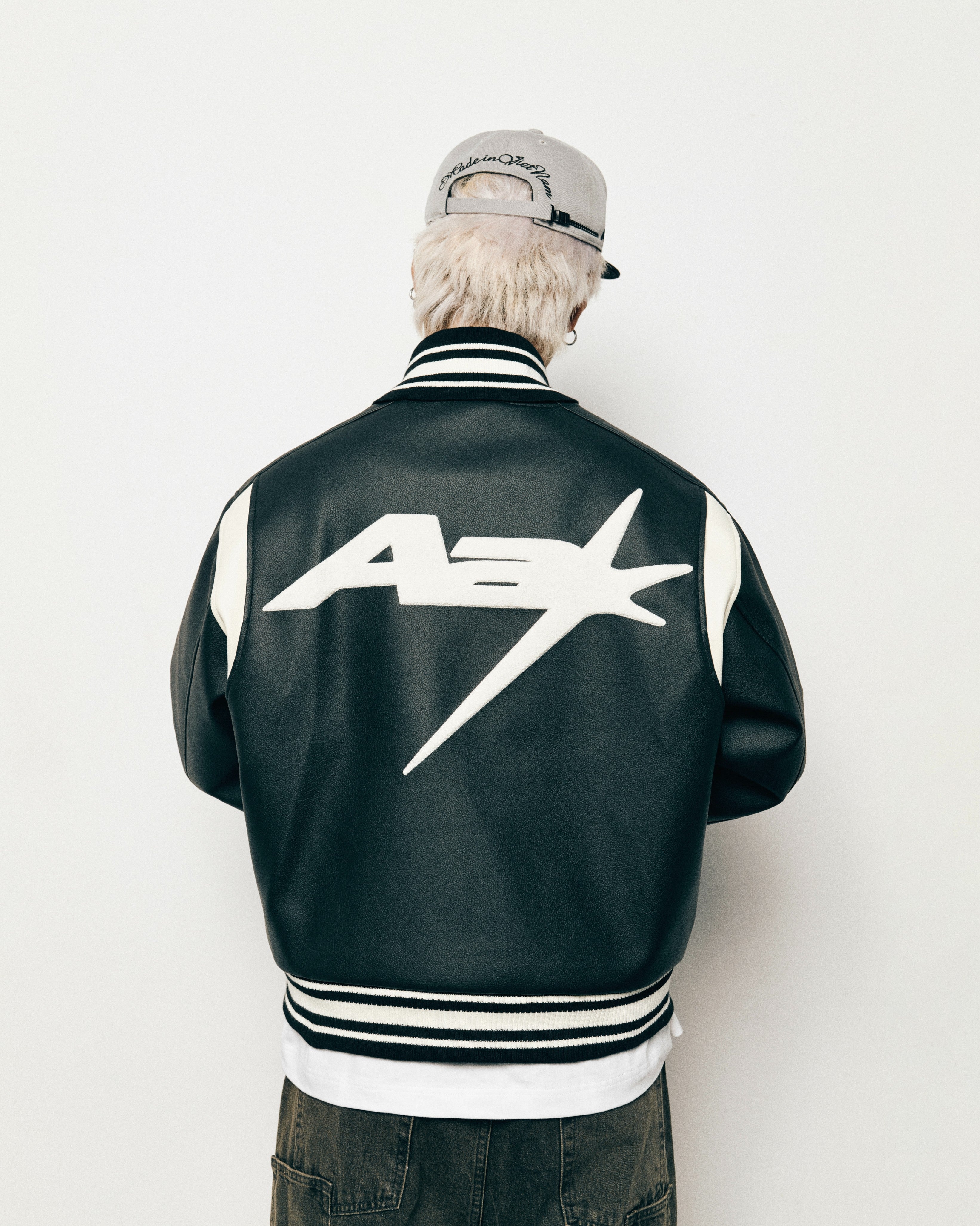 AA RACING VARSITY JACKET // BLACK – AA STU.