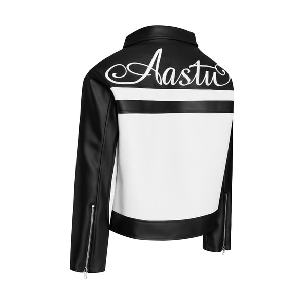 AA BOLDSTROKE LEATHER JACKET - BLACK – AA STU.